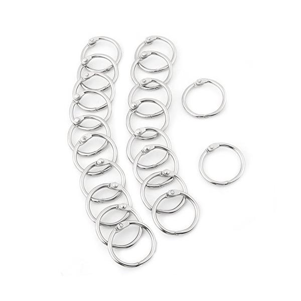 -/30 mm/-・パッケージ個数:1・ニッケルメッキの金属製、優れた防錆性、品質に優れ、使用に耐久性・文書、スクラップブック、家族のアルバムなどで広く使用されており、キーホルダーとしても使用できます。・リングは簡単に開閉し、セキュリティを...