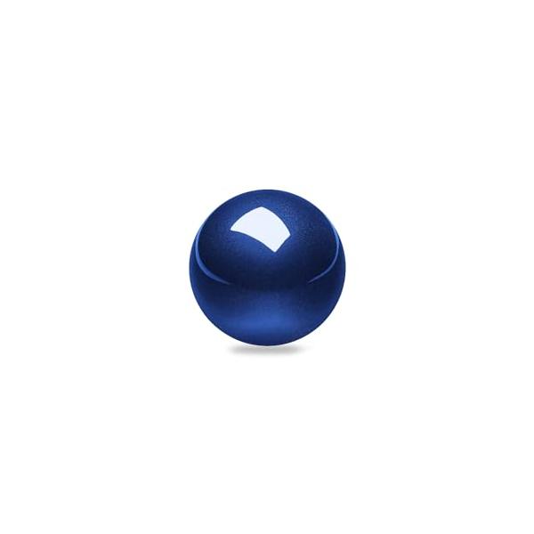 トラックボールブルー/Glanzend-Blau/18025・Color:ブルーStyle:トラックボール・パッケージ個数:1・【ブルー】PERIPRO-303 GBは光沢加工、上品さのある暗青色の交換用ボールです。直径 34 mm／本体重...