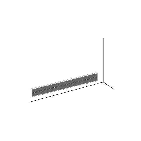 インターセントラル BHT-170-1300 巾木ヒーター 輻射式超薄型ヒーター 壁掛ブラケット付属 単相200V W1300×H125.8 受注生産品 §※画像はイメージです。代表写真の場合があります。カテゴリ：ヒーター 暖房メーカー：イ...