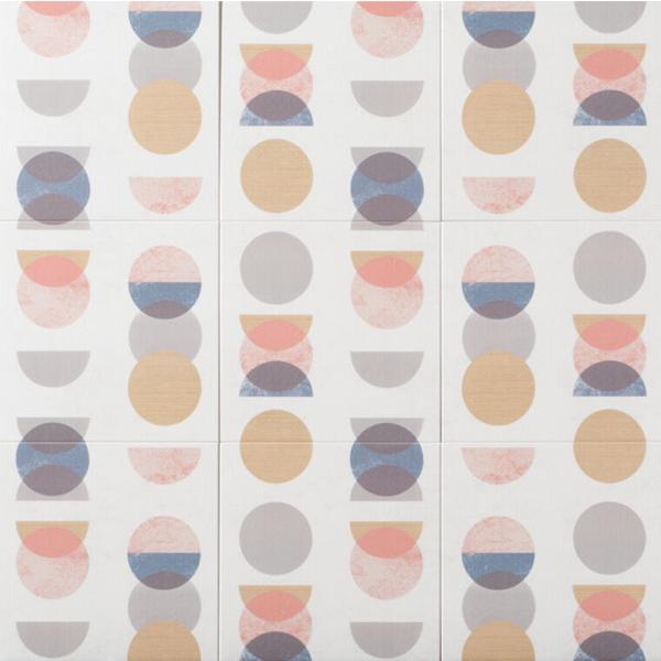 LIXIL/INAX ECSF-9090M/03 エコカラット セルフ Art＆Pattern 9090セット(付替え用) W909×H909mm※画像はイメージです。代表写真の場合があります。カテゴリ：建材 壁材 タイル  エコカラットセ...