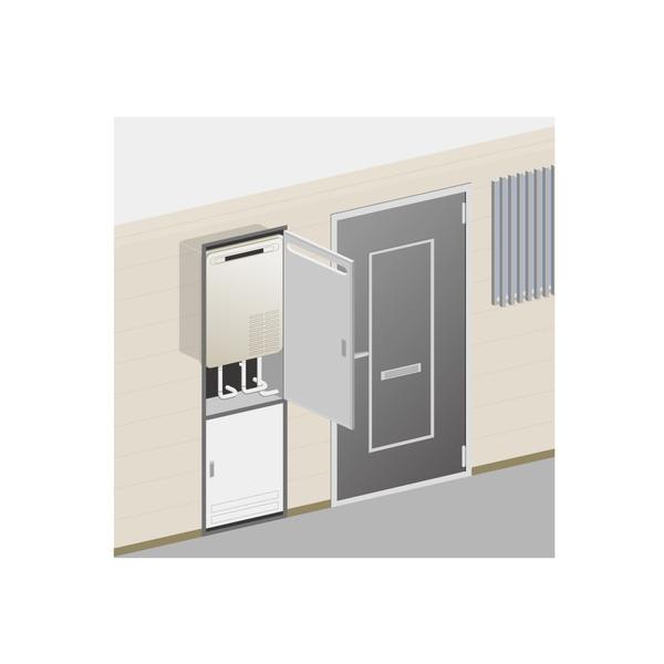 パロマ 【FH-2023SAML プロパン】 ガスふろ給湯器 リモコン別売 屋外設置 設置フリータイプ オート 壁埋込み型 20号 ※画像はイメージです。代表写真の場合があります。カテゴリ：ガスふろ給湯器 給湯 おいだき オートタイプ 20...