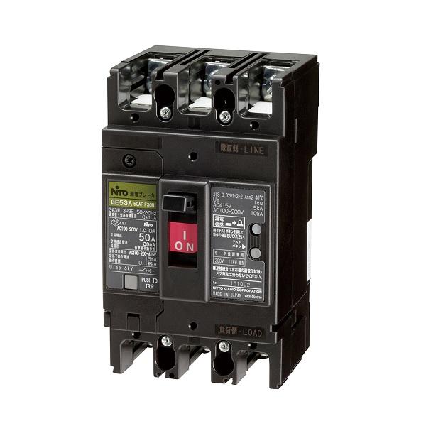 日東工業 GE53A3P50AF30H 漏電ブレーカ 経済形※画像はイメージです。代表写真の場合があります。カテゴリ：建材製品 電設資材 漏電ブレーカメーカー：日東工業型番：ge53a3p50af30h【！！！　必ずご覧ください　！！！】配...