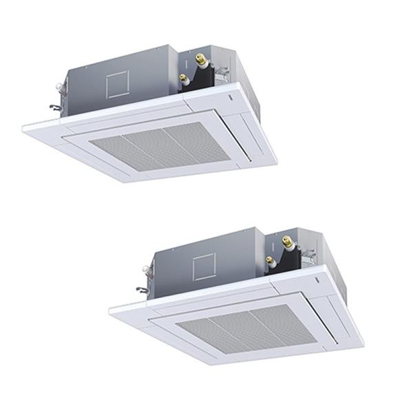 日本キヤリア/旧東芝 GUEB112121MUB 業務用エアコン 天井カセット形 4方向吹出し スマートエコneo 同時ツイン P112 4馬力 三相200V ワイヤード ※画像はイメージです。代表写真の場合があります。カテゴリ：パッケージ...