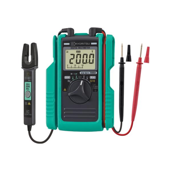 共立電気 KEW MATE 2000A デジタルマルチメータ※画像はイメージです。代表写真の場合があります。カテゴリ：工具 電気計測器メーカー：共立電気計器 KYORITSU型番：KEWMATE2000A【！！！　必ずご覧ください　！！！】...