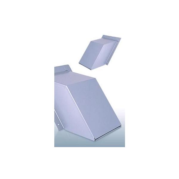 西邦工業 外壁用ステンレス製換気口 セットバックフード 金網型3メッシュ 傾斜角度1:1.25〜1:1.5に対応【KH150S】 換気扇　西邦工業　外壁用ステンレス製換気口　西邦工業 SEIHO 換気口 KH150S kh150s※画像はイ...