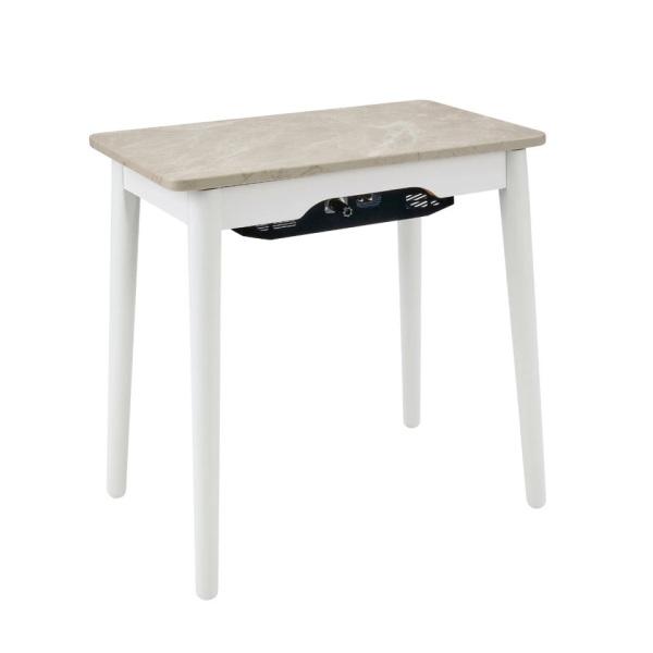 ユアサプライムス ラテ530F(WMA) ちいさなこたつ 50×30cm 長方形 小さいコタツ 200W YUASA ホワイトマーブル ※画像はイメージです。代表写真の場合があります。カテゴリ：暖房器具 こたつメーカー：ユアサプライムス Y...