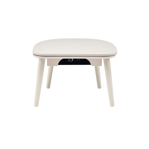 ユアサプライムス マカロ545F(WW) こたつテーブル 小さなこたつ 半月型ミニテーブル　 ホワイトウォッシュ ℃℃※画像はイメージです。代表写真の場合があります。カテゴリ：暖房器具 こたつメーカー：ユアサプライムス YUASA型番：MA...