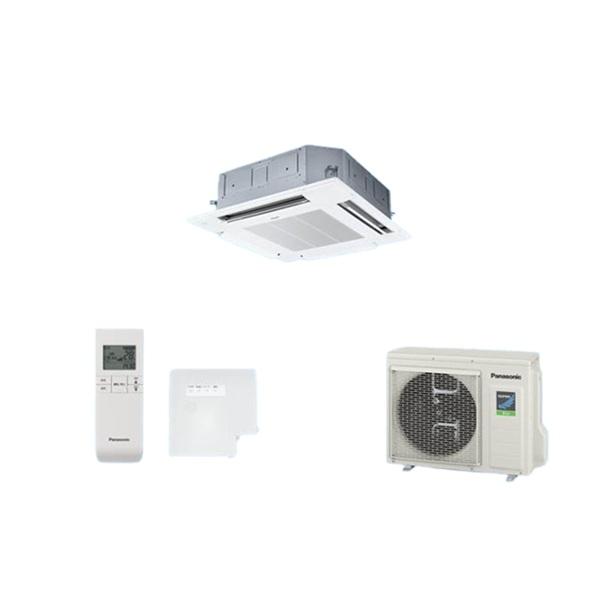 パナソニック PA-P63U7SHNCX 業務用エアコン 4方向天井カセット形 XEPHY Eco 標準(ワイヤレス) シングル P63 形2.5馬力 単相200V※画像はイメージです。代表写真の場合があります。カテゴリ：オフィスエアコン ...