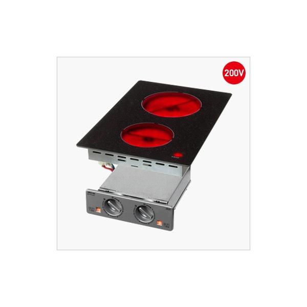 ハイラジエントヒーター 三化工業　SRH-BR223AT　200V カテゴリ：ハイラジエントヒーター　クッキングヒーターメーカー：三化工業 SNK 型番：SRH-BR223AT  / SRHBR223AT※画像はイメージです。代表写真の場合...