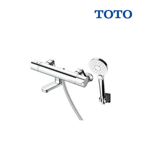 TOTO　TBV03450J　水栓金具 GGシリーズ 壁付サーモスタット混合水栓 (コンフォートウエーブクリック めっき) スパウト70mm※画像はイメージです。代表写真の場合があります。カテゴリ：浴室用水栓金具 GGシリーズメーカー：TO...