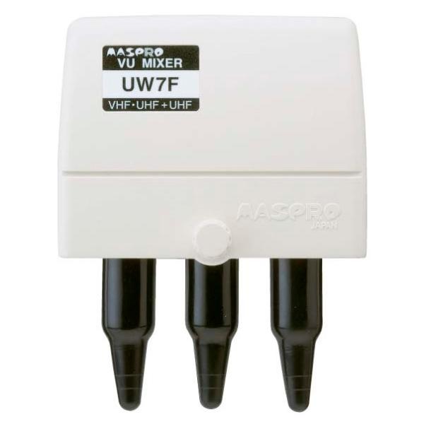 マスプロ電工　UW7F(28.30)　VUミキサー(VHF・UHF＋UHF) 特定地域用 関東・静岡・富山・岩手地区 カテゴリ：家庭用ミキサー 特定地域メーカー：マスプロ電工 MASPRO型番：UW7F(28.30)※画像はイメージです。代...
