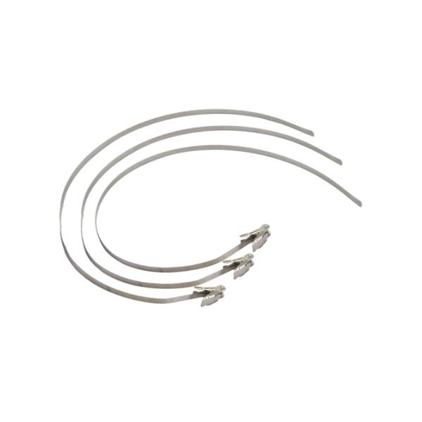 JAPPY/ジャッピー WST-10-N-JP 1.2M ステンレスバンドセット 幅10mm 長さ1250mm 10本(1袋)※画像はイメージです。代表写真の場合があります。カテゴリ：電設資材 装柱器材 ステンレスバンドメーカー：因幡電機産...