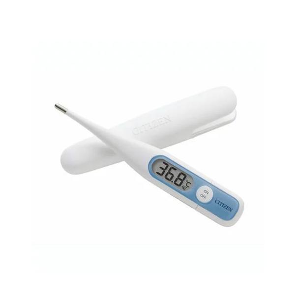 ●約60秒で測れる予測検温(シチズン独自のセンサー構造と予測機能により、平衡温を約60秒で予測。実測検温は約10分。)●暗い所でも見やすいバックライト付き●防水仕様なので洗えて清潔●電池長持ち1000回測定(予測検温の場合)●収納ケース付き