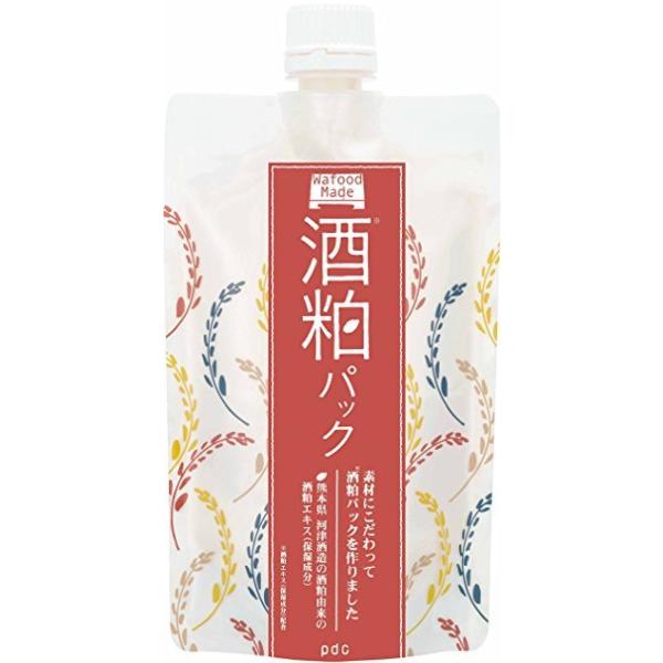 おうちで簡単に酒粕パックが楽しめる、洗い流しパック。 熊本県河津酒造の酒粕から抽出した、オリジナルの酒粕エキスを配合。くすみを洗い落とし、うるおって透明感のあるすべすべ白肌に導きます。●保湿成分：酒粕エキス・キュウリ果実エキス・コメヌカ発酵...