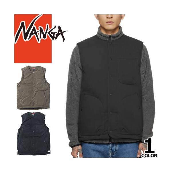 ＼SALE 在庫限り／【33,000円→28,980円】2025年秋冬新作 NANGA HINOC RIPSTOP INNER DOWN VESTナンガ ダウン ヒノックリップストップインナーダウンベスト フードなし アウター メンズ アウ...