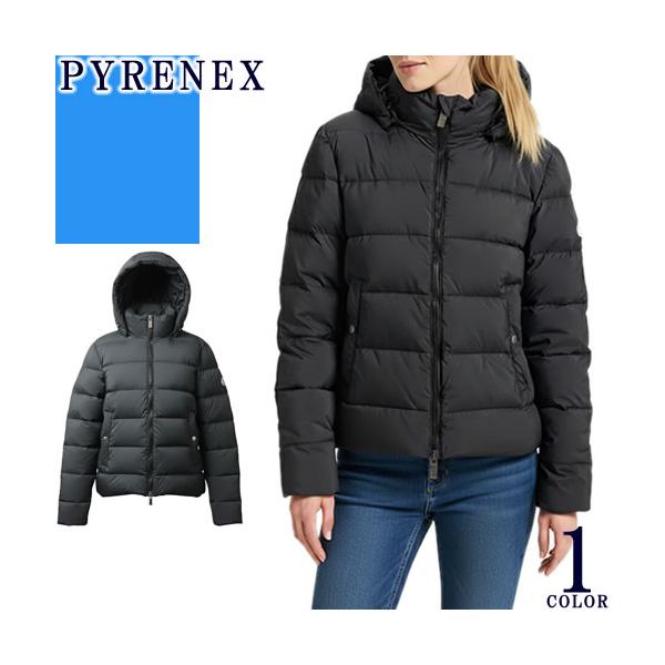 2025年秋冬新作 PYRENEX SPOUTNIC SOFT 2 HWY034Pピレネックス スプートニック ダウン ダウンジャケット アウター レディース フード付き ブランド 黒 ブラック プレゼント 女性 20代 30代 40代 5...