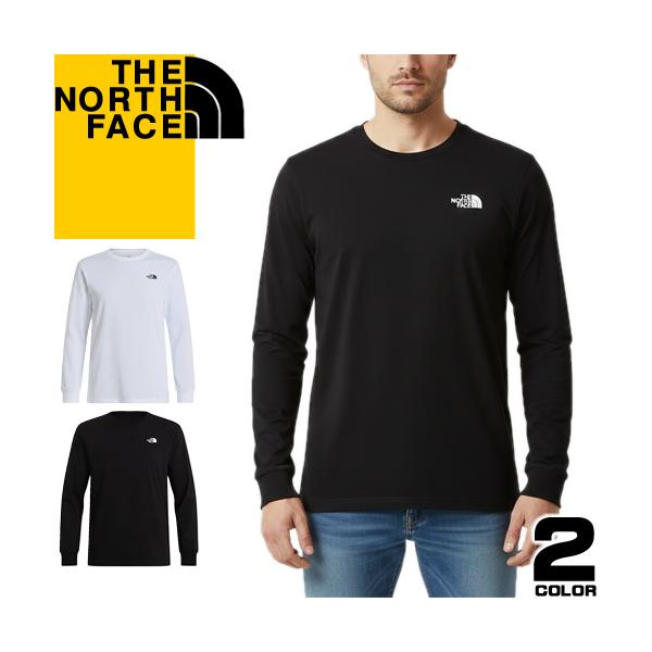 2026年春夏新作 THE NORTH FACE SIMPLE DOME LS TEE NF0A8EU3ザノースフェイス Tシャツ 長袖 メンズ ブラック ホワイト アウトドア スポーツ 父の日 誕生日 プレゼント ギフト 男性 20代 3...