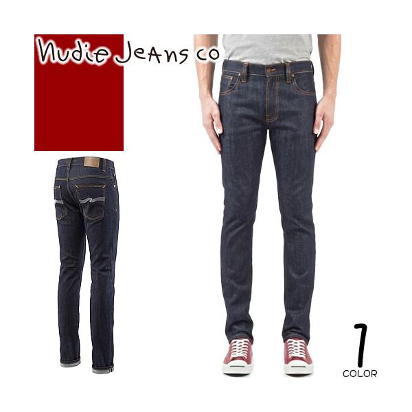 ＼4日間限定／【9,780円→9,090円】5/27 11:59まで！Nudie Jeans Thin Finn Dry Ecru Embo 110268ヌーディー ジーンズ シンフィン デニムパンツ ジーンズ ジーパン メンズ イタリア製...