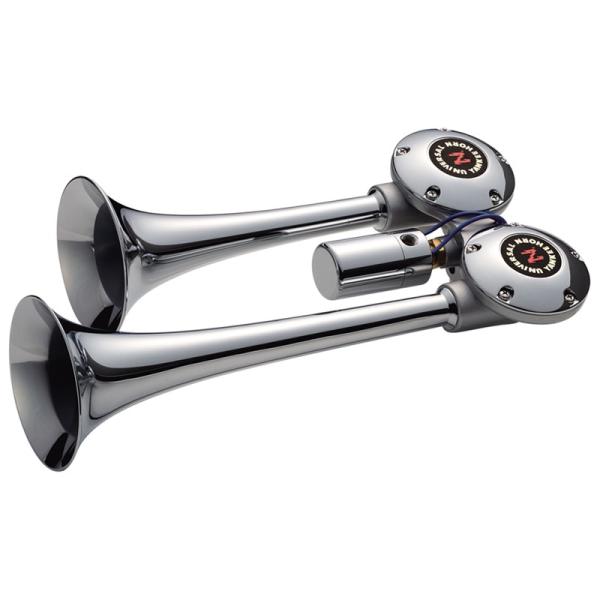 バトルヤンキーホーン単体（マグネトスイッチ付）の商品です。（エアーがない状態では鳴りません。別途エアータンクやコンプレッサー等が必要です。）今やエアーホンのスタンダードともなったフラットデザイン。その迫力に満ちた高音域和音も定番！音質:高音...