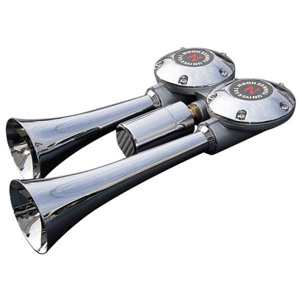 バトルメガヤンキーホーン単体（マグネトスイッチ付）の商品です。（エアーがない状態では鳴りません。別途エアータンクやコンプレッサー等が必要です。）定番となったフラットデザインにあっても、ひときわ異彩を放つそのフォルムに秘められた超高音域和音の...