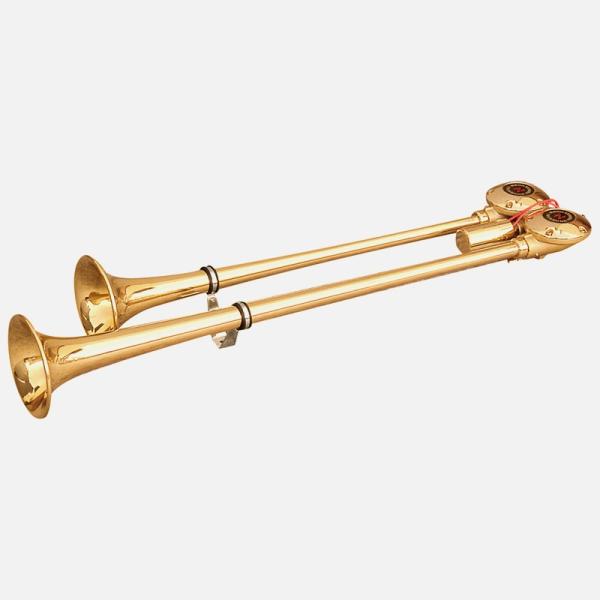 バトルスーパーロングヤンキーホーン単体（マグネトスイッチ付）の商品です。（エアーがない状態では鳴りません。別途エアータンクやコンプレッサー等が必要です。）スーパーロングトランペットが生む圧倒的な存在感と低音サウンド！バトルボディは省エアー設...