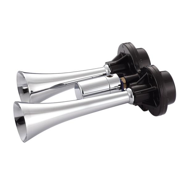 Ｄ型メガヤンキーホーン単体（マグネトスイッチ付）の商品です。（エアーがない状態では鳴りません。別途エアータンクやコンプレッサー等が必要です。）Ｄ型ボディと超高音域メガトランペットの組み合わせで衝撃的なヤンキーサウンド！音質:超高音ラッパ部カ...