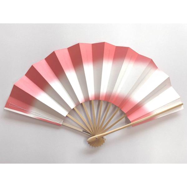 ダンス扇子　　5色あります。よさこい、ダンス、お祭り、すずめ踊りなど長さ・・・２９センチ９寸５分標準的なサイズの舞扇子です。広がり・・・５０センチ扇骨・・・白竹扇面・・・両面同柄日本製（京都）箱なしバランス良くするためのオモリあり。学芸会、...