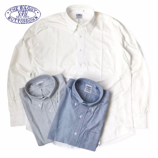 BAGGY【バギー】2 OX B.D L/S 長袖 オックスフォードシャツ ボタンダウンシャツ