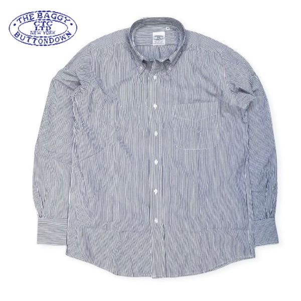 BAGGY 【バギー】 2 BROAD L/S B.D 長袖 ストライプ ブロードクロス ボタンダウンシャツ