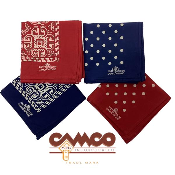 CAMCO【カムコ】2 PRINT BANDANA プリント バンダナ