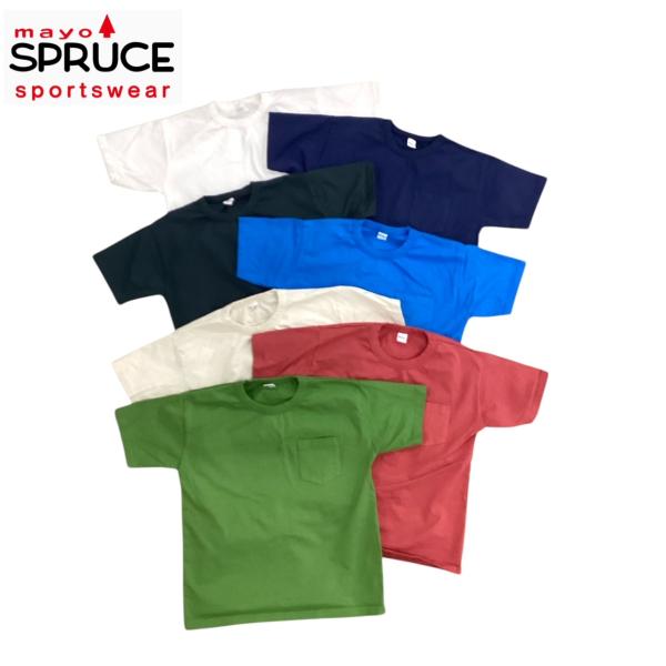 圧巻の9.72オンス 送料無料 MAYO SPRUCE【メイヨー スプルース】PKT TEE S/S 半袖 ヘビーウェイト ポケット Tシャツ