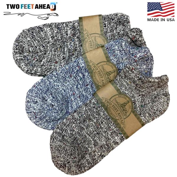 アメリカ製 TWO FEET AHEAD【トゥーフィートアヘッド】A.HOSIERY LOW CUT SOCKS