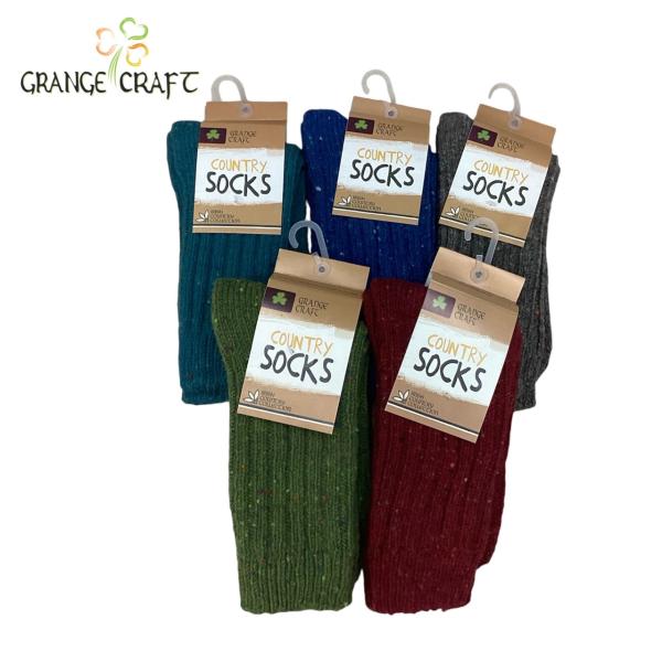 GRANGE CRAFT【グランジ クラフト】COUNTRY SOCKS ウール カントリーソックス