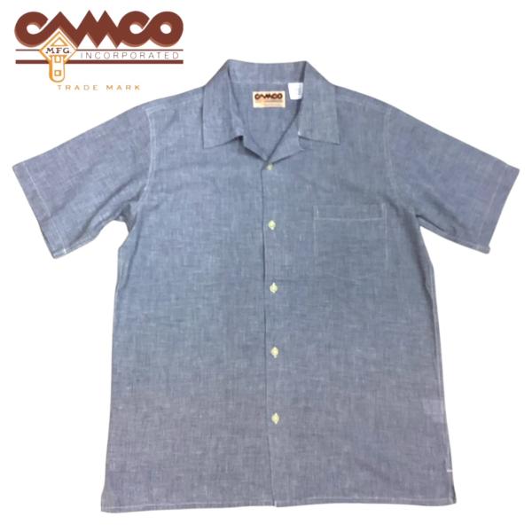 CAMCO【カムコ】2 HOUNDSTOOTH OPEN S/S 半袖 千鳥格子 オープン