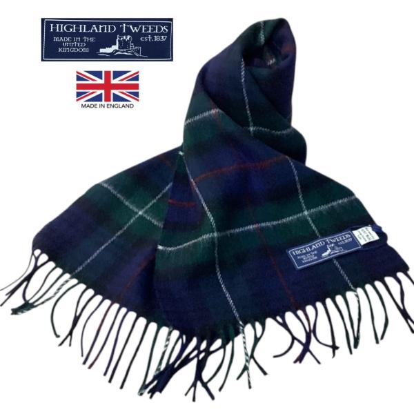 HIGHLAND TWEEDS【ハイランドツイード】BRONTE【ブロンテ】MCKENZIE マフラー