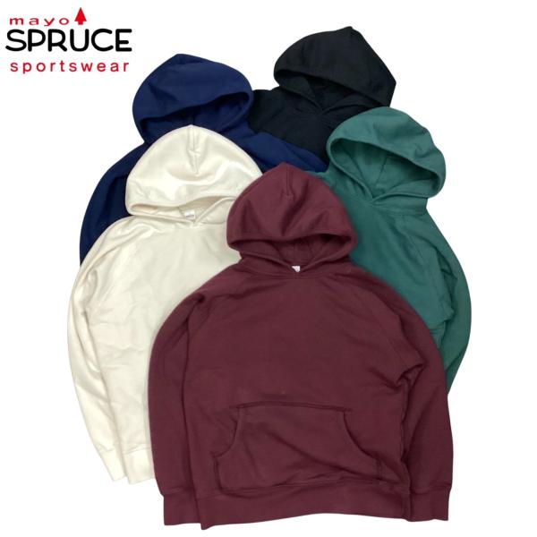 MAYO SPRUCE【メイヨー スプルース】2 SOLID PULL HOOD SWEAT L/S 長袖 プルフード スウェット