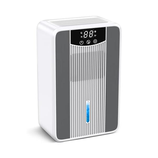 省スペースに最適＆省エネ設計この除湿機は床置き、卓上置きだけでなく、寝室、脱衣所、クローゼット、玄関、下駄箱、オフィス、押入れなど狭い空間の除湿にぴったり、複数の部屋での使いまわしも便利で、一人暮らしでも場所取らずに使えます。除湿機の消費電...