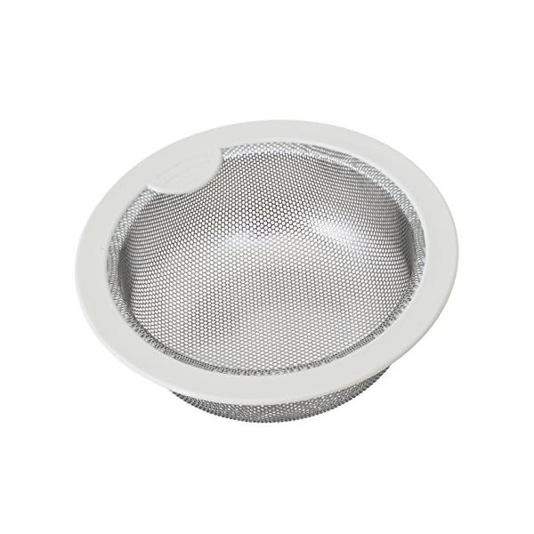 原産国 / 日本サビに強いステンレス製で衛生的。たまったゴミが捨てやすい、浅型ゴミカゴです。環境にやさしい、細かいゴミも逃さないパンチング板材を使用。製品サイズ / 直径14.5×高さ5cmプラスチック樹脂枠部分に抗菌剤ゼオミックを配合して...