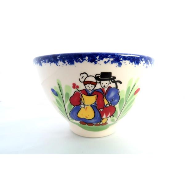 【発売日：2020年05月21日】【ロワール地方ポルニック工場で生産しております】グラスとは一味違った雰囲気を感じる陶器製シードル用ボレ（ケルト衣装柄）200ml程度入ります。取っ手なし。高さ 6.7cm x 幅 10.7cm