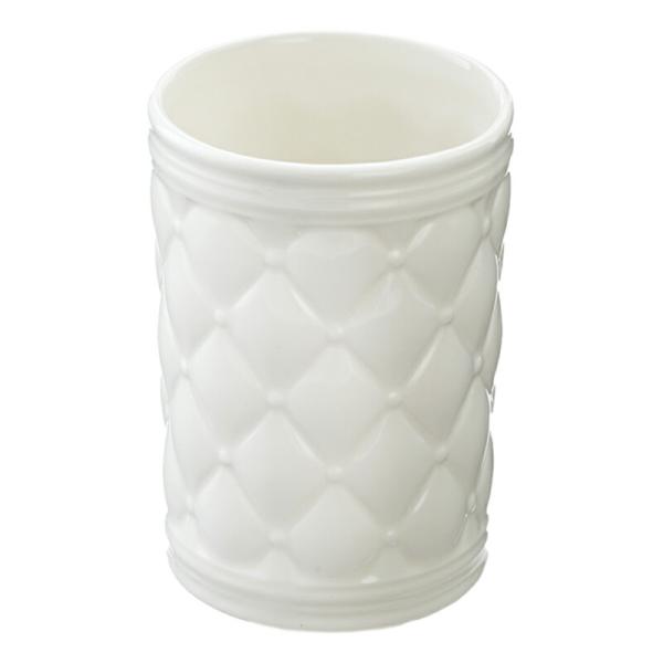 エレガントな陶器製の歯ブラシスタンド。コットン収納、ペンスタンド等にもご利用いただけます。 ブドワール(Boudoir)とは、とはフランス語で「貴婦人の私室」。女性の心をリラックスさせるためのプライベートルームを意味します。▼サイズ(cm)...