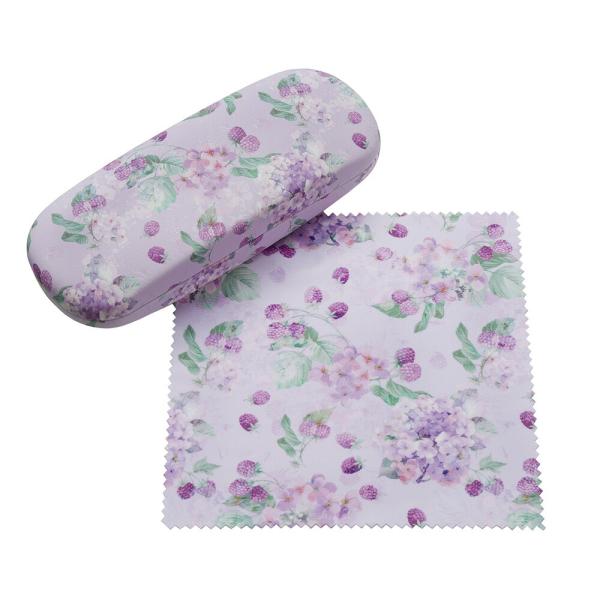 メガネケースのほか、ペンケースとしても使えるマルチケース。ケースと同じ柄のメガネ拭きが1枚付属します。▼サイズ幅16.5cm 奥行6cm 高さ4cm▼材質ケース本体：スチール表面：ポリ塩化ビニル内側：ポリスチレンメガネ拭き：ポリエステル10...