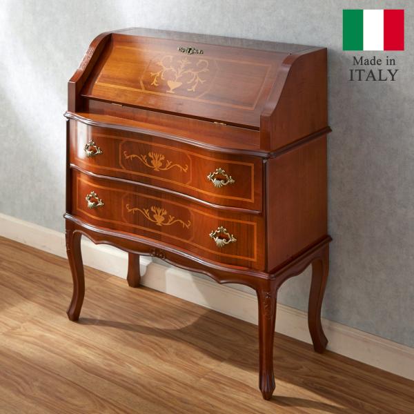 タロッコ ライティングデスク 幅72cm▼サイズ幅72cm 奥行32cm 高さ89cmテーブル部分の耐荷重：約5kg▼生産国：イタリア▼メーカーTarocco Vaccari（タロッコ社）▼送料/配送方法送料無料 / 玄関渡し(一部地域を除...