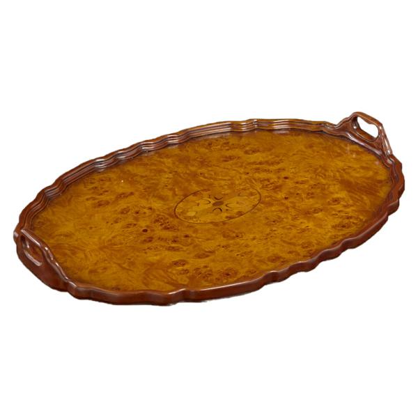 ▼サイズ(cm) 幅65.5 奥行45 高さ6.5▼重量：約2.1kg▼Finish:BS▼生産国/メーカーインドネシア / ジャンセンファニチャー▼送料 / 配送方法送料無料 / 玄関渡し(一部地域を除く 注:1)宅配業者は室内への搬入お...