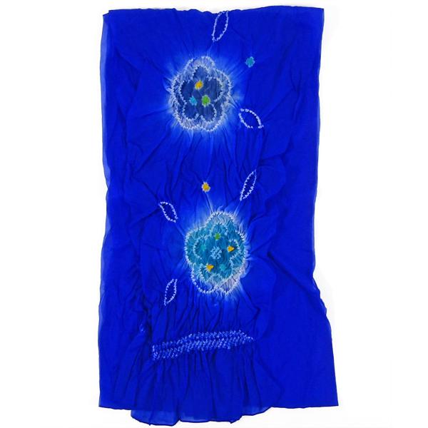 男の子 絞りへこおび 明るい紺色サイズ幅35cm、長さ260cm(〜４歳くらいまで)幅35cm、長さ280cm(〜７歳くらいまで)幅40cm、長さ310cm(〜１０歳くらいまで)★光の加減により写真の色と商品の色が異なることがあります。