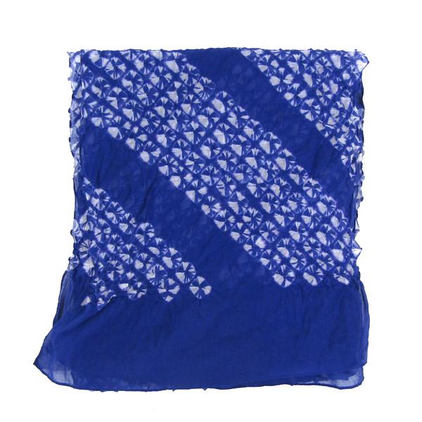 しっかり結べる綿のへこ帯です。サイズ　幅 約35cm、長さ 約265cm★絞り染めのため、絞りの強弱や色柄の出方、濃淡など個体差があります。★染めの工程で染ムラがある箇所もあります。★光の加減により写真の色と商品の色が異なることがあります。