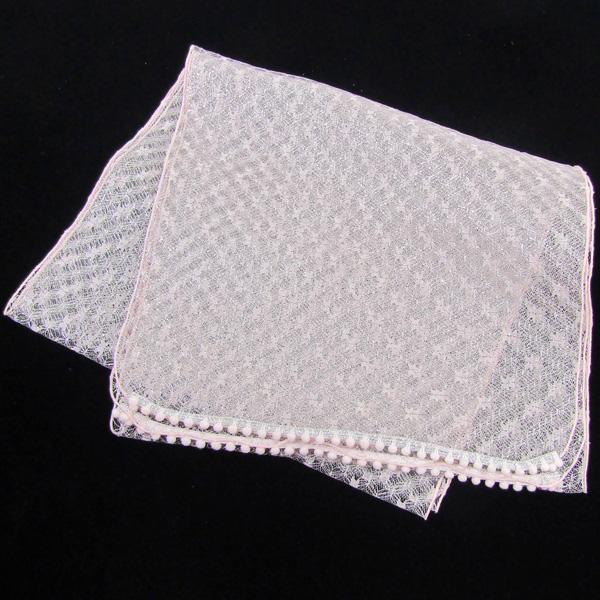 サイズ　幅約34cm×長さ約260cm透ける素材ため一枚での使用はお勧めしません。他の帯の飾りとしてお使いください。硬めでハリのある生地です。★光の加減により写真の色と実際の商品の色が異なることがあります。