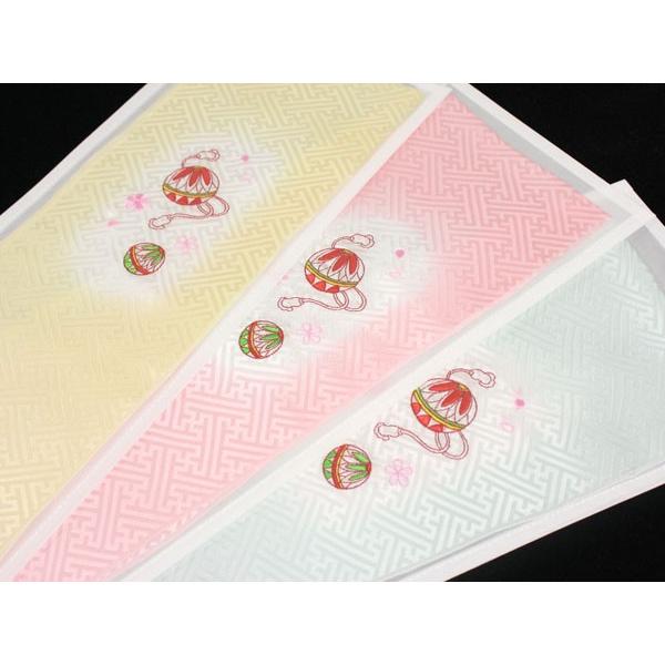 日本製サイズ：長さ 約90cm×幅 約15cm素材生地　絹　100％刺繍糸　レーヨン　100％