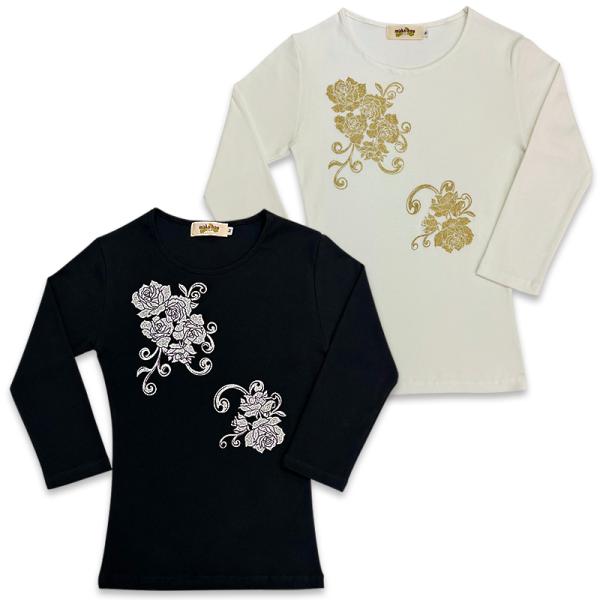 【発売日：2025年10月15日】動きやすく適度なフィット感のあるフライス素材の7分袖Tシャツです。Tシャツの生地、縫製、プリントまで日本製。安心のMADE IN JAPANです。ゴージャスかつシックなロケラニのグリッタープリントはありそう...