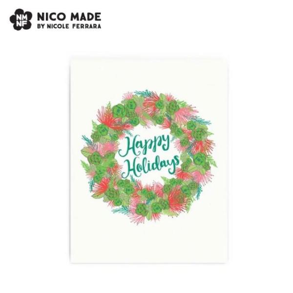 ハワイのローカルブランド・nico made hawaiiのメッセージカード：)カラフルでポップなカラーが特徴のニコメイドハワイ。飾っても、大切な人へのメッセージカードとしてもお使い頂けます。ハワイ好きな女性へのプレゼントにも、人気のメッセ...