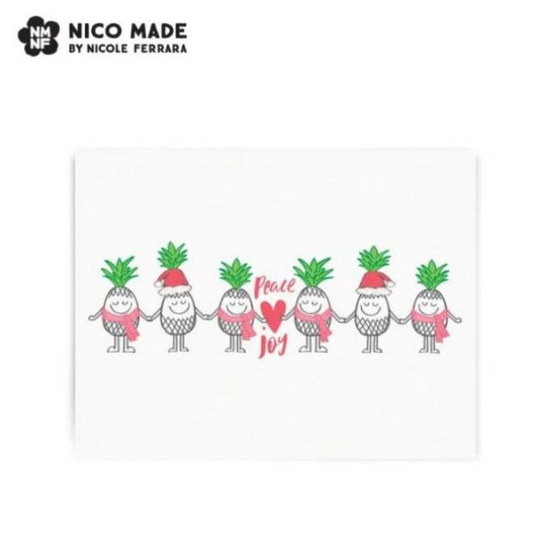 ハワイのローカルブランド・nico made hawaiiのメッセージカード：)カラフルでポップなカラーが特徴のニコメイドハワイ。飾っても、大切な人へのメッセージカードとしてもお使い頂けます。ハワイ好きな女性へのプレゼントにも、人気のメッセ...